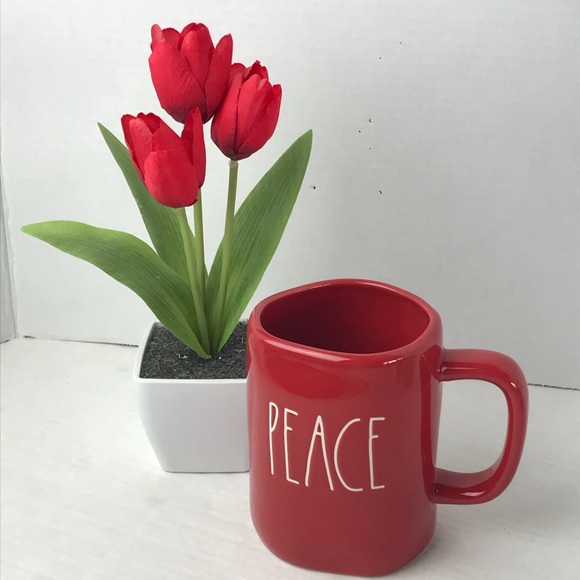 Rae Dunn | Kitchen | Rae Dunn Peace Artisan Collection By Magenta Red ...